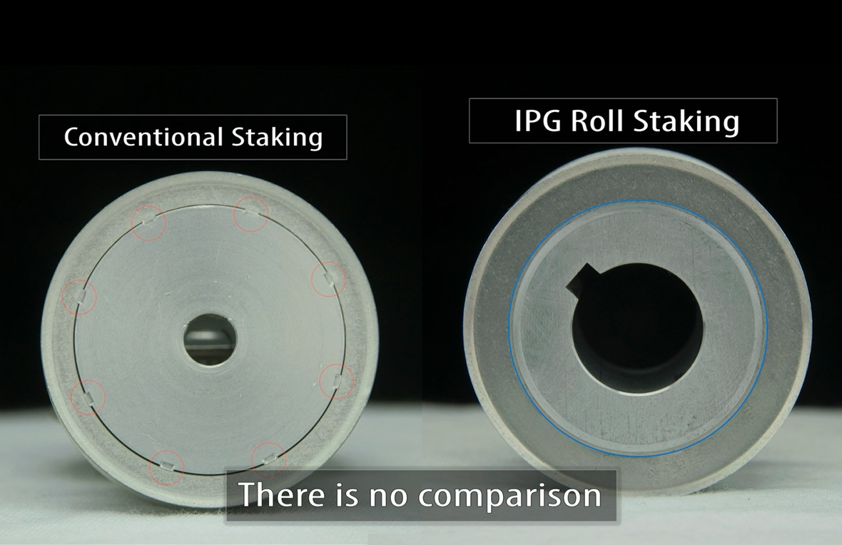 Why Illinois Pulley & Gear, Inc. Prefers Roll Staking Over Conventiona